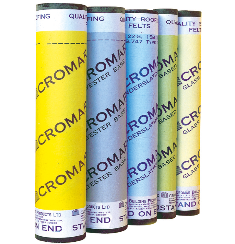 Traditional Fibre Based Roof Felts - CROMAR BUILDING PRODUCTS